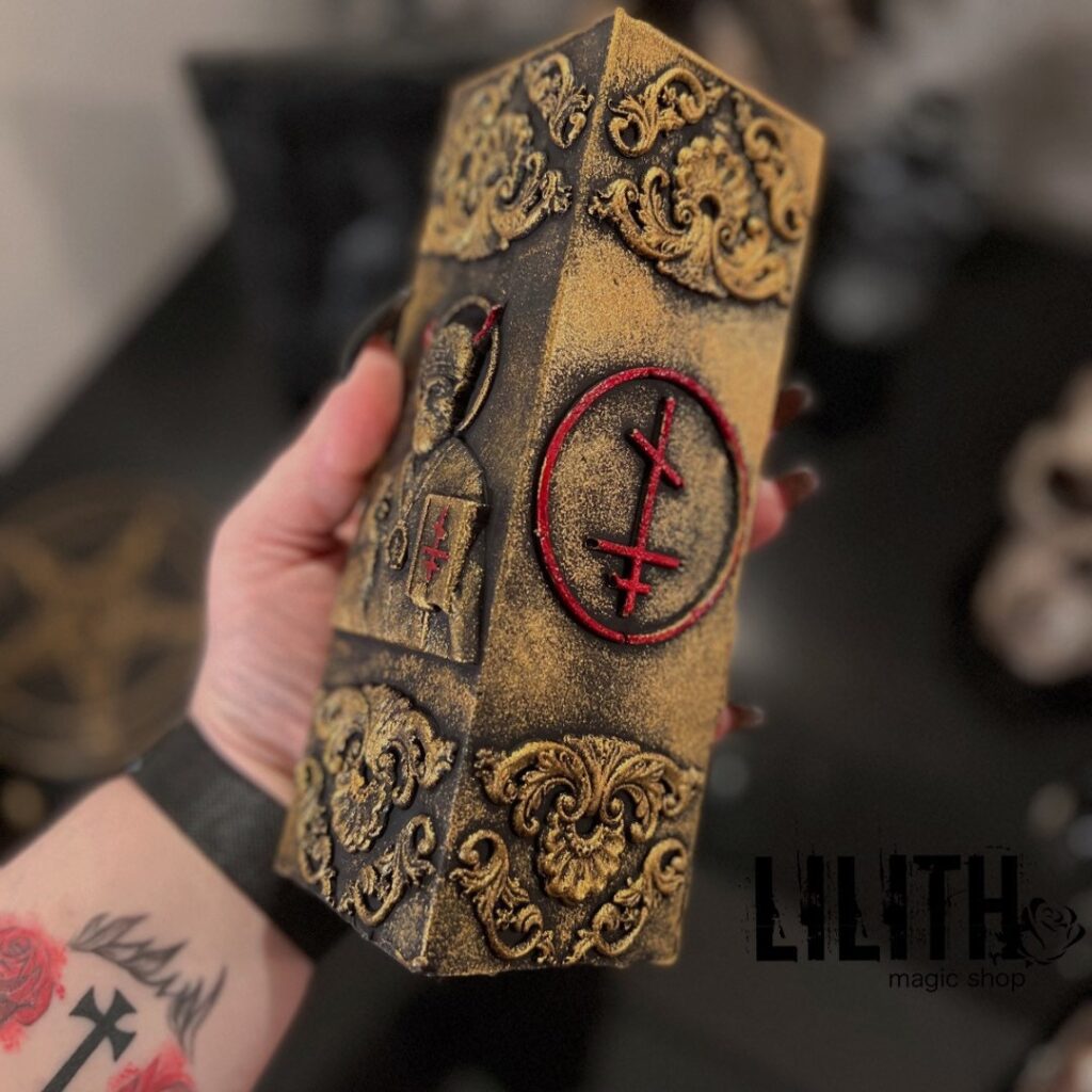 Church Demon Abara Beeswax Ritual Candle for Revenge Spells or removing ...