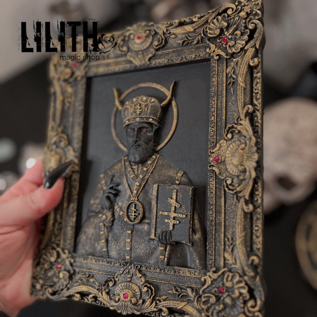 Church Demon Abara Icon - made of High-Quality Photopolymer, Manually ...