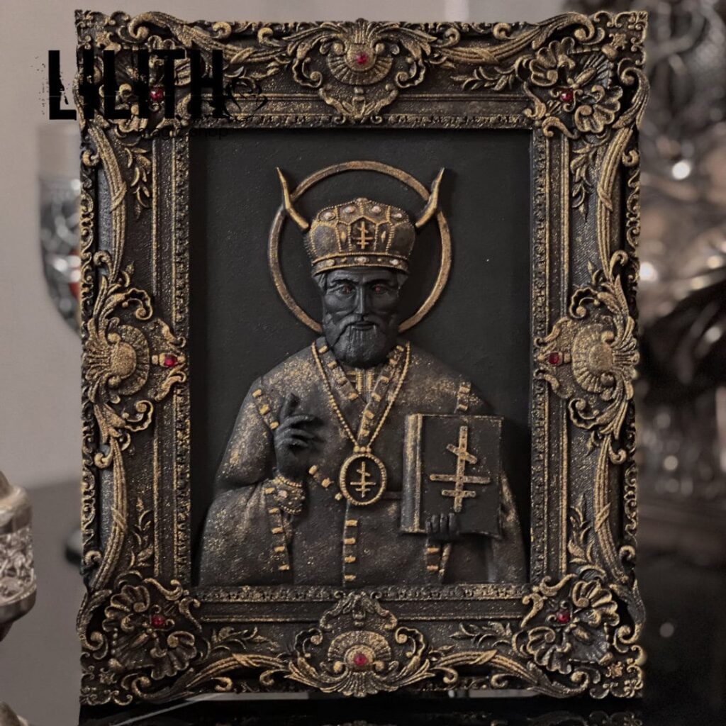 Church Demon Abara Icon - made of High-Quality Photopolymer, Manually ...
