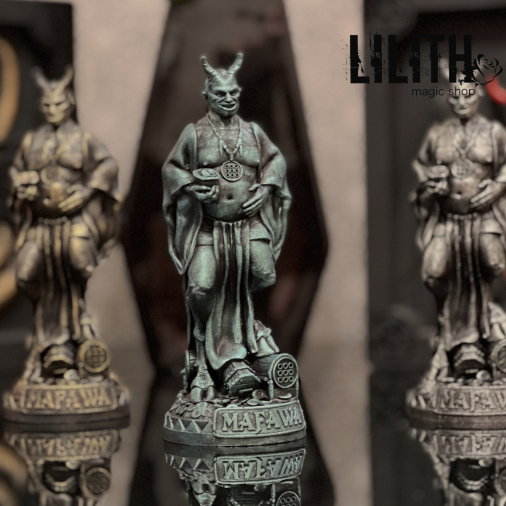 Figurine of “Mafawa”, the Wealth Demon - Lilith Magic Candles