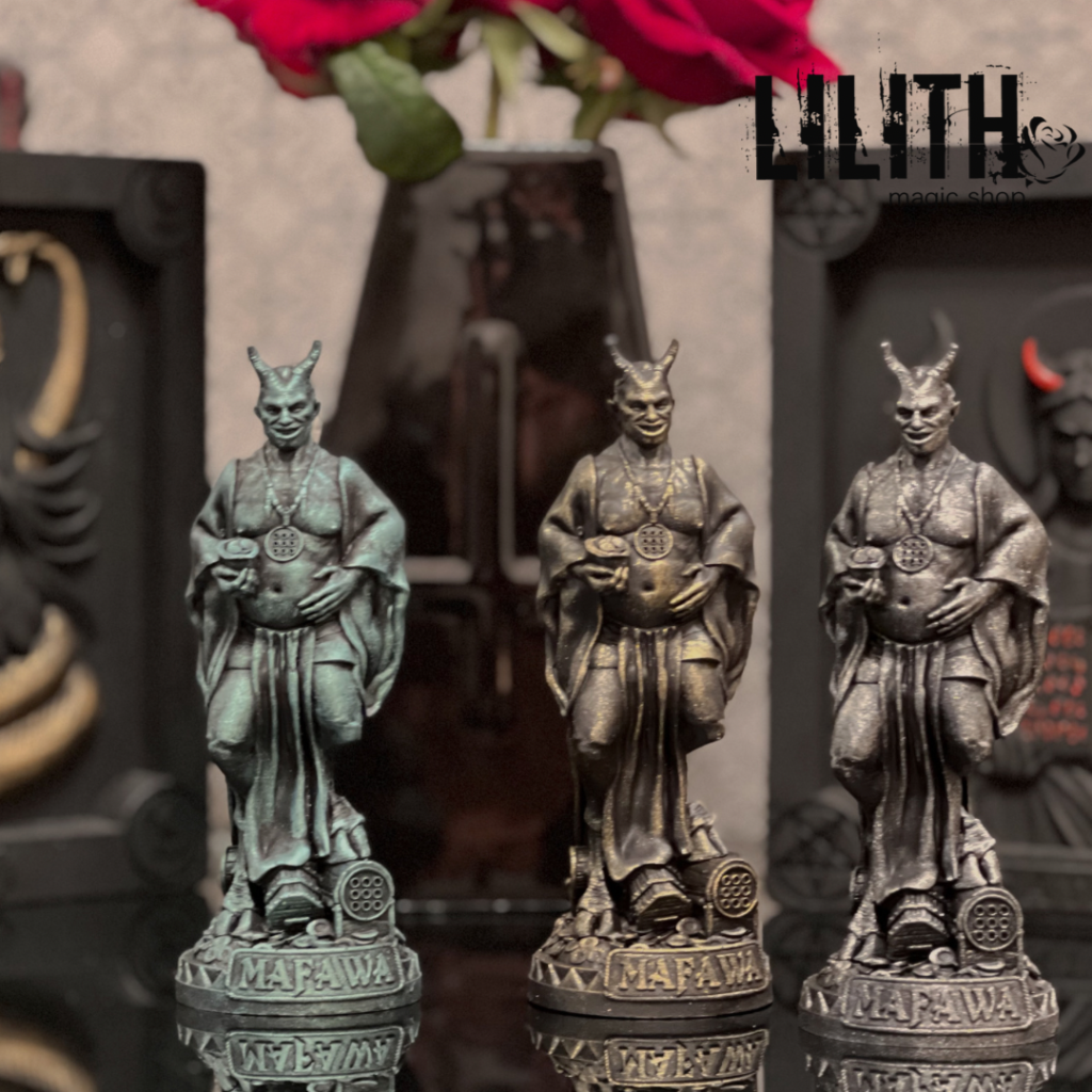 Figurine of “Mafawa”, the Wealth Demon - Lilith Magic Candles