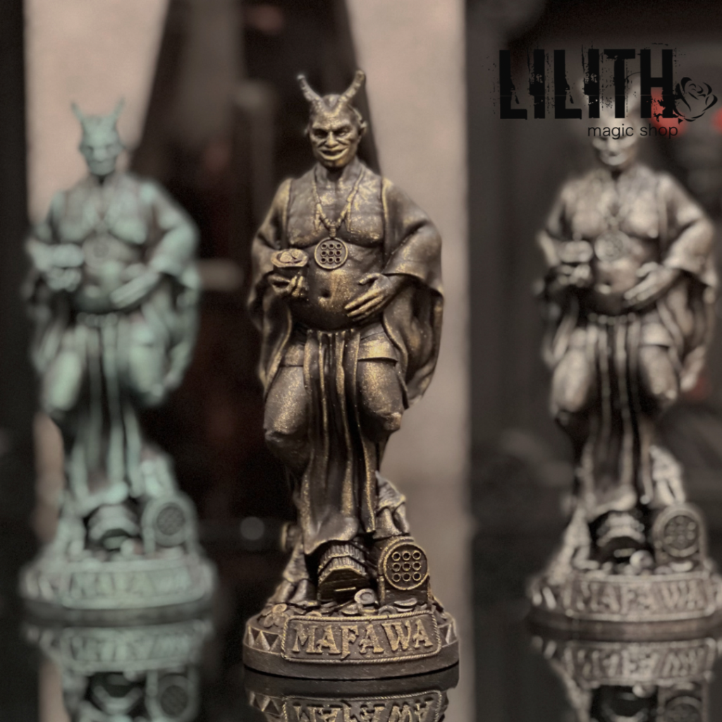 Figurine of “Mafawa”, the Wealth Demon - Lilith Magic Candles