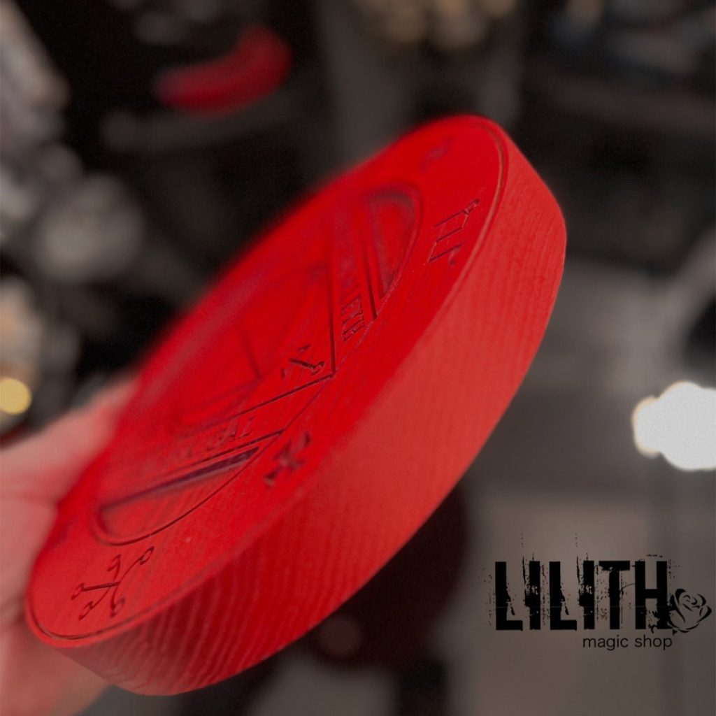 Spirit Trap - Wooden Protection Pentacle - Lilith Magic Candles