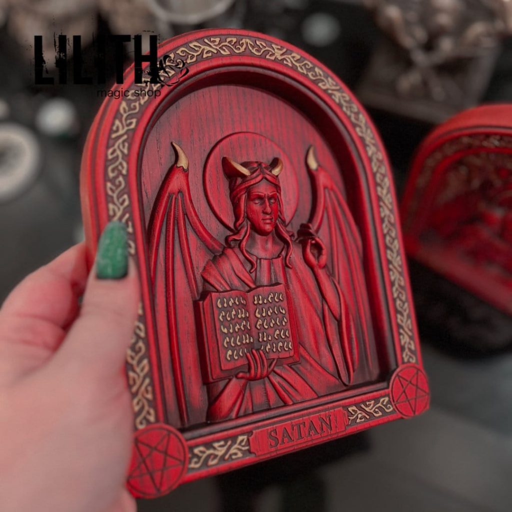 Black Magick Wedding Wooden Icons for Powerful Black Magick Love ...