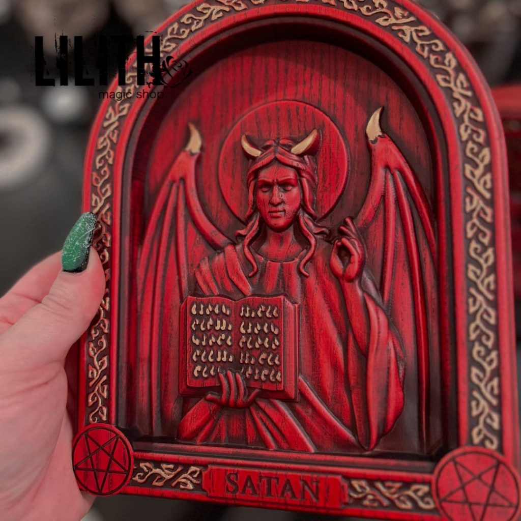 Black Magick Wedding Wooden Icons for Powerful Black Magick Love ...