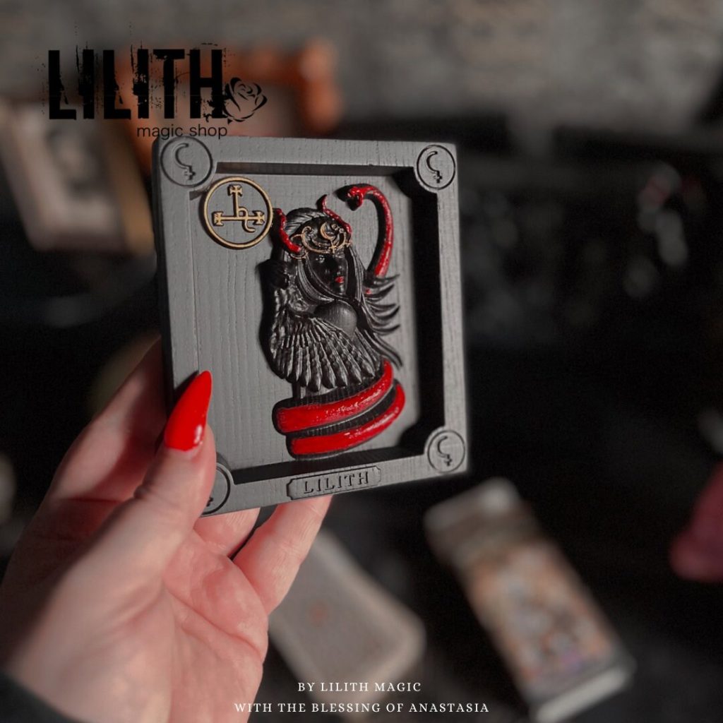Black Magick Icons (Hell-Written Icons) - Lilith Magic Candles
