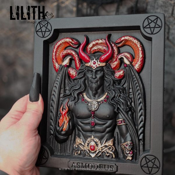 🔥 Дерев’яна ікона Короля Асмодея — Ars Goetia 🔥 - Магазин Магії LILITH